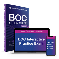 BOC Study Guide 7th Edition & MLS Online Review Course Bundle